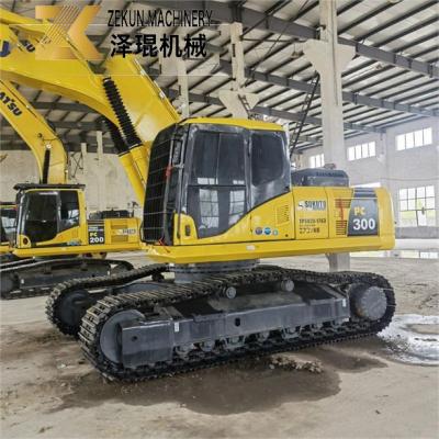중국 32톤 1.8m3 사용 된 휠 로더 KOMATSU PC 300-7LC HD 6LE LC-8 판매용