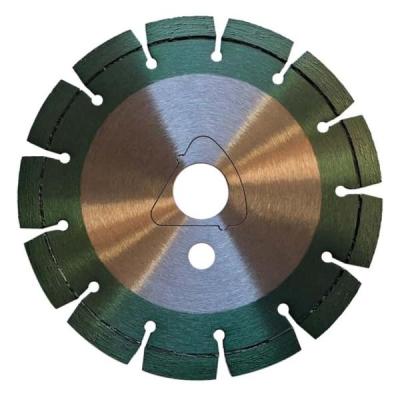 Cina Soff ha tagliato il verde iniziale Diamond Walk Behind Saw Blades a 10 pollici dell'entrata in vendita