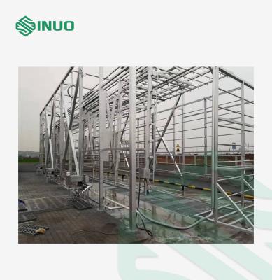 China Outdoor Rain Spray Shower Testing Room For Bus Passenger Car Road Vehicle for sale