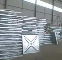 Quality Hot Dipped Galvanized Steel Storage Water Tank HDG Sectional Water Tank For Rain for sale