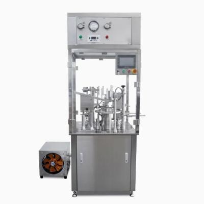 China Aseptic Automatic Disposable Glass Prefilled Bubble Free Syringe Filling Machine for sale
