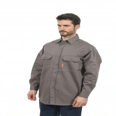 Cina Franco del tessuto di progettazione personalizzabile 7.5oz della camicia ignifuga del lavoro in vendita