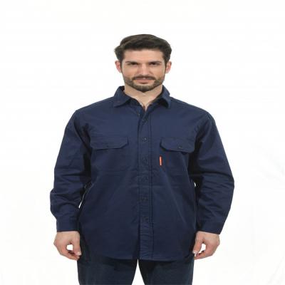 Cina I bottoni disegnano la camicia ignifuga del lavoro hanno personalizzato il LOGOS/Lables in vendita