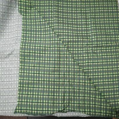 Cina Plaid stampato 6.5oz ignifugo del tessuto del cotone del tessuto di saia in vendita