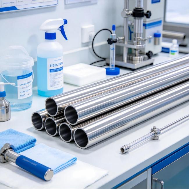 316L ERW Stainless Steel Pipe Hygienic