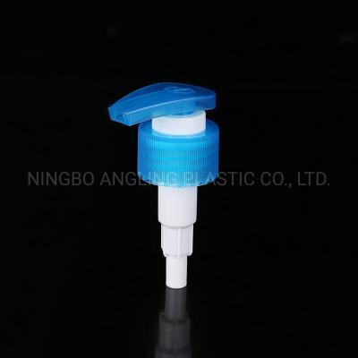 Cina 28/410 Pompa di lozione a nervatura blu per mani Pompa 2cc 4cc Output Rapida consegna in vendita