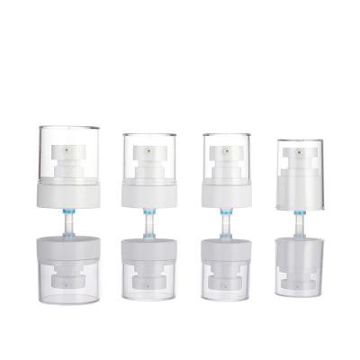 Cina Pompa di crema a doppia parete da 20 mm con spedizione rapida e uscita da 0,2 cc per imballaggi cosmetici in vendita