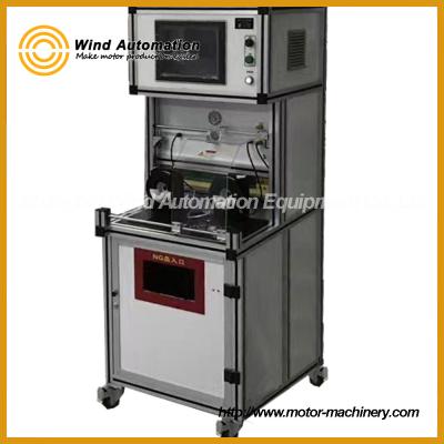 China BLDC Motor Rotor Armature Testing Equipment BEMF Magnetic Detection Single Station for sale