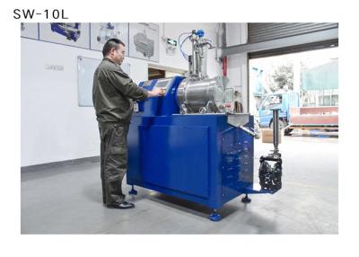 Cina Mulino medio della perla dell'agitatore di produzione 10L per la fabbricazione dell'INCHIOSTRO industria/dell'ufficio in vendita