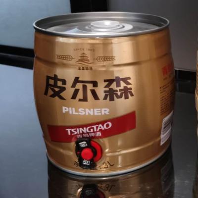 Китай 3L Beer Bucket 3000ml High Quality Durable And Safe Tinplate Beer Barrel Keg продается