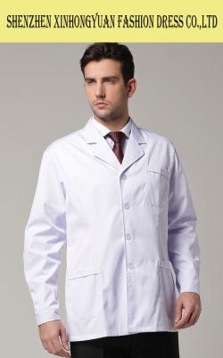 China El hospital largo del poliéster del algodón de la manga cuida a los doctores Clothes de los uniformes en venta