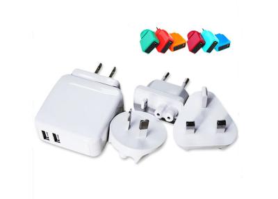 Cina Caricatori rapidi doppi di USB Qualcomm per i telefoni cellulari QC2. 0 UE/USA/AU/multi spina BRITANNICA in vendita