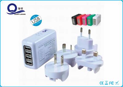 Cina 2.0 / 3,0 multi uscita rapida di USB dell'adattatore 4 del caricatore di USB Qualcomm del porto in vendita