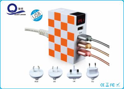 Cina 5V multi caricabatteria di viaggio del Usb del porto di 2 amp con l'indicatore della luce del LED in vendita