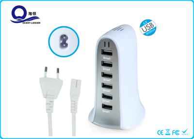 Cina Caricatore universale Smart di viaggio di USB compressa/del desktop sei porti di uscita di USB in vendita