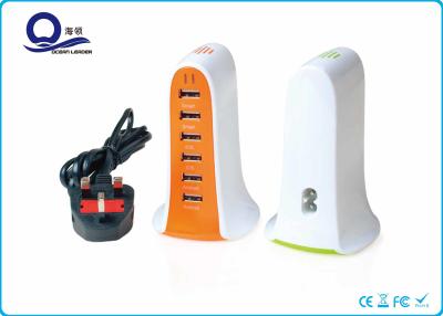 Cina 5Volt un multi colore di 5 di amp di Qualcomm USB del caricatore porti rapidi universali della spina sei in vendita