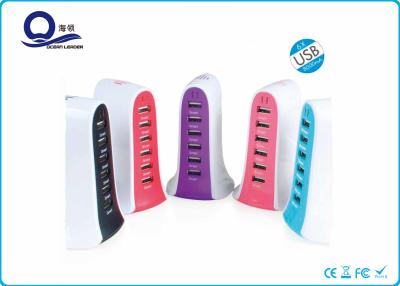 Cina Caricatore astuto di USB del porto dell'uscita di 6 USB multi, caricatore del cellulare del Usb di Multiport in vendita