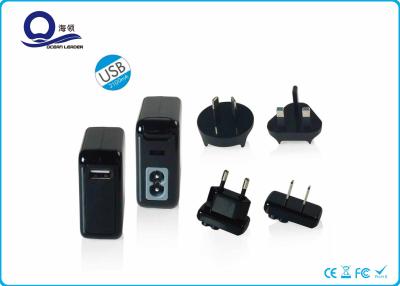 Cina caricatore universale di USB del caricatore di viaggio di 5V 2100mA con l'adattatore di spina BRITANNICO dell'AU degli Stati Uniti UE in vendita