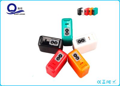 Cina Portatile più del caricatore del telefono di Iphone 6 USB di progettazione compatta con indicatore luminoso in vendita
