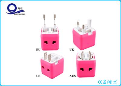 中国 小型正方形の自在継手AC DC電源のアダプター、国際的な電気アダプター 販売のため