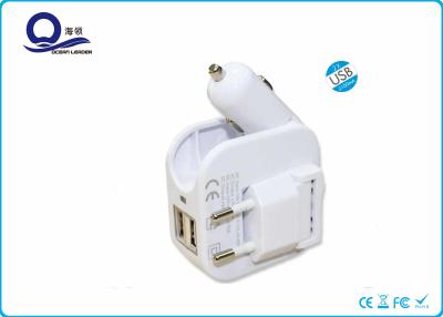 Cina Universale 2 in 1 caricatore USB parete di Iphone/dell'automobile per il viaggio/famiglia in vendita