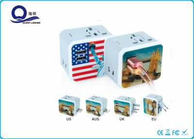 Cina Caricatore universale dell'adattatore di viaggio prodotto USB 2 per il caricatore rapido del telefono cellulare in vendita
