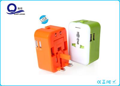 Cina 5V 2.4A Ipad/spine di adattatore di potere del porto doppio di IPod USB per il viaggio/viaggio di affari in vendita