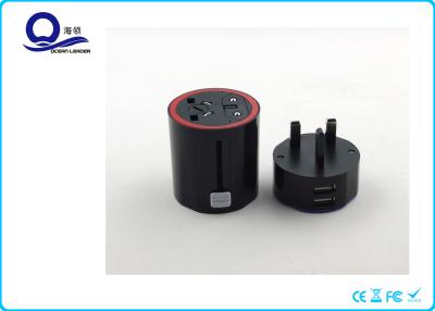 Cina Cilindro 4 in 1 caricatore portatile della parete del telefono cellulare di USB con il logo di illuminazione in vendita