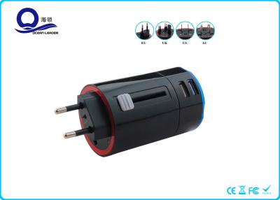 Cina Uscita universale di uso 5V 2400mA della porta USB del caricatore astuto rotatorio doppio dell'adattatore USB in vendita