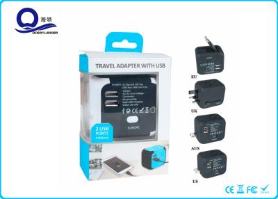 Cina L'adattatore universale del caricatore di potere di CA USB con 5V 2.4A si raddoppia porta USB in vendita