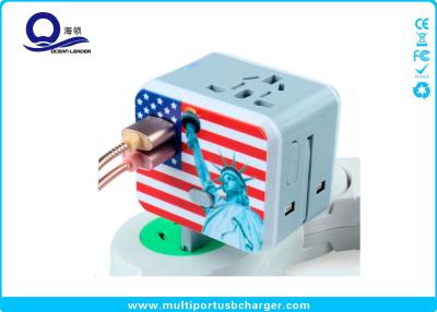 Cina Caricatore portatile di carico ad alta velocità della parete della porta USB, stazione di carico del hub di USB del multi porto in vendita