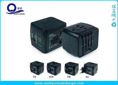 Cina Adattatore integrato di viaggio di USB di protezione del fusibile, adattatore USB universale e corredo del convertitore in vendita