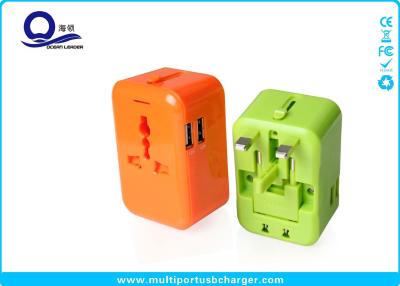 Cina Protezione doppia del cortocircuito della porta USB del Usb di corrente alternata di potere dell'adattatore esterno di viaggio in vendita