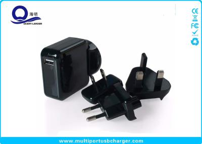 Cina caricatore rapido della tassa 3,0 di Qualcomm USB di viaggio di 5V 2.1A con l'adattatore staccabile di potere della spina in vendita