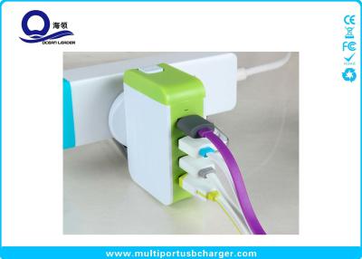 Cina Spina astuta universale del caricatore di USB di 4 porti per l'automobile Stati Uniti/AU/UE/norma BRITANNICA in vendita