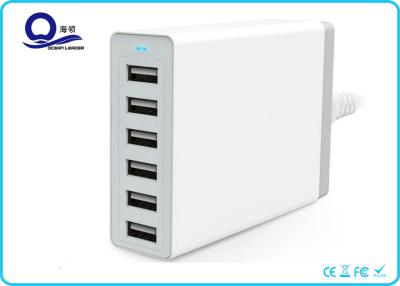 Cina il hub multiplo di USB della tassa di viaggio di 50W 10A USB con Smart 6 Ports per la tassa veloce in vendita