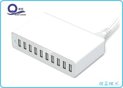Cina stazione di carico di USB del multi di 10 porti di 50W 10A caricatore di USB con l'indicatore della luce del LED in vendita