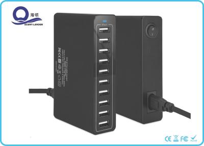 Cina Caricatore multiplo da tavolino di USB della stazione di carico di 10 porti con 50W 10A per l'iPhone 6 in vendita