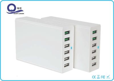 Cina Stazione di carico di USB di 6 porti per i dispositivi multipli con la tassa rapida doppia 60W di USB QC3.0 in vendita