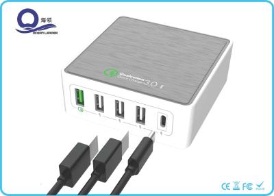 Cina 5 tipo multiplo caricatore rapido 3,0 dei porti 40W USB di Qualcomm del caricatore per la tassa veloce in vendita