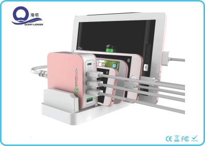 Cina la stazione di carico da tavolino di 40W 8A USB con 5 porti scrive il hub a macchina di C, stazione di carico del multi dispositivo in vendita