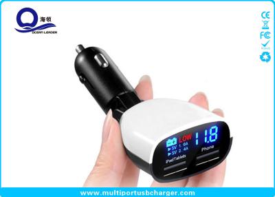 Cina caricatori dell'automobile di USB della tassa 2,0 rapidi di 5V 5.4A mini con la visualizzazione del LED in vendita