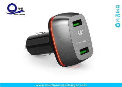 Cina Caricatore rapido dell'automobile della porta USB della tassa 3,0, caricatore mobile del Usb di 27W 5.4A una garanzia da 1 anno in vendita