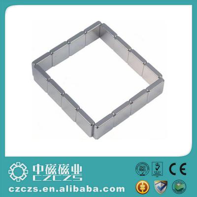 Cina Magnete di NdFeb sinterizzato blocco su ordinazione della terra rara forte nella progettazione dell'OEM in vendita