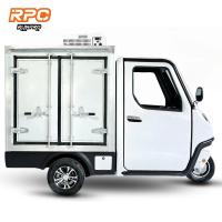 Quality EEC Certified Electric Cargo Tricycle with 3.50-10 Front Tire and 4.00-10 Rear Tire for sale