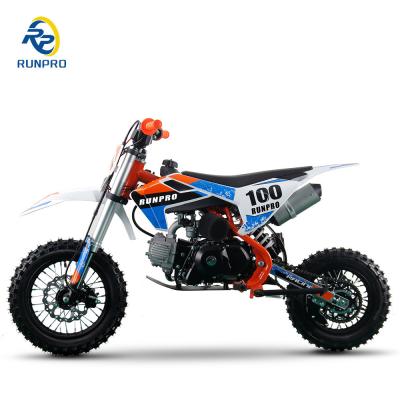 12/10 Wheels Sports Pit Bike RUNPRO Adults Off-Road Petrol Dirt Bike 110cc 125cc