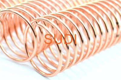 Cina Bobine a 7/16 pollici metalliche del grippaggio di spirale del metallo di colori 11.1mm in vendita