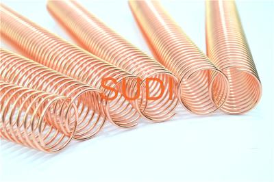 Cina Bobine obbligatorie a spirale d'acciaio placcate del passo 31.8mm di 2:1 del centro in vendita