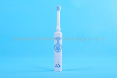 中国 小型白い旅行電動歯ブラシ、回転子供の電動歯ブラシ 販売のため