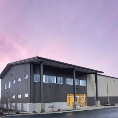 China Long service life industrial storage logistics and transport facilities warehouses fabric structure steel building for sale